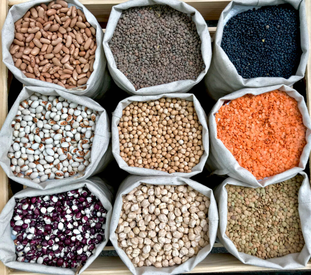Caloric Chart of Grains and Legumes - ShapeShiftGenius.com